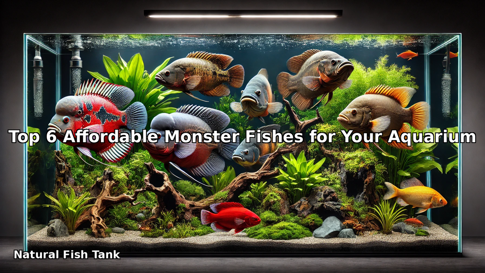 Top 6 Affordable Monster Fishes for Your Aquarium - Natural Fish Tank
